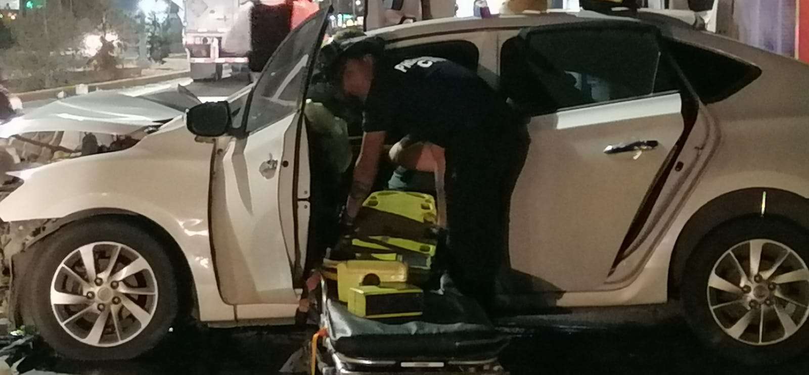 Mujer resulta lesionada en aparatoso choque en el Juan Pablo II | El Bordo